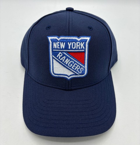 NHL New York Rangers Reebok Adult Navy Structured Adjustable Fit Back ...