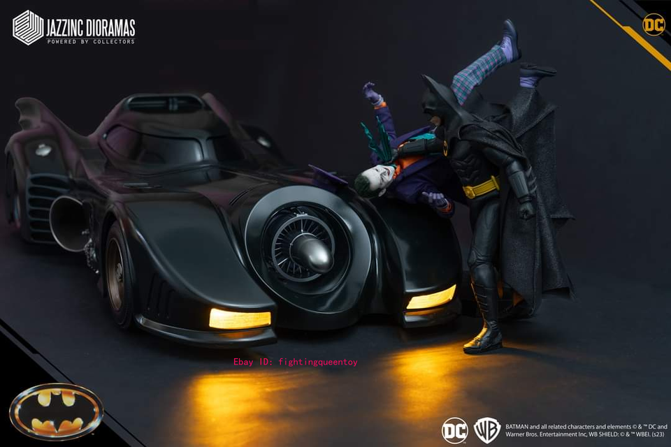 JazzInc 1989 Batman Batmobile 1/6 Car Model 43.5'' Long INSTOCK | eBay