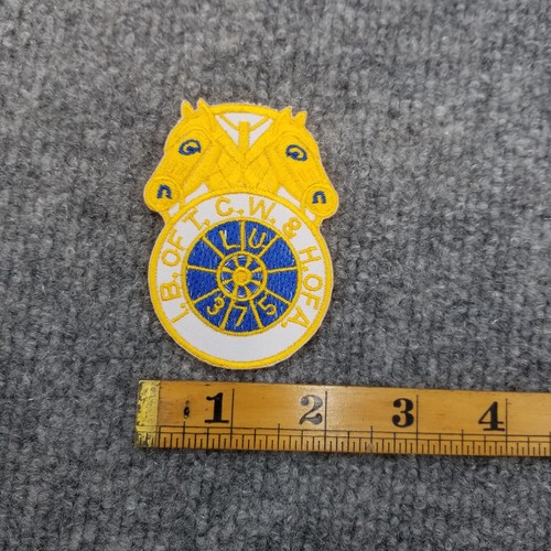 Teamsters Union IB Of TCW & H Of A LU 375 Patch Trucking B6 | eBay