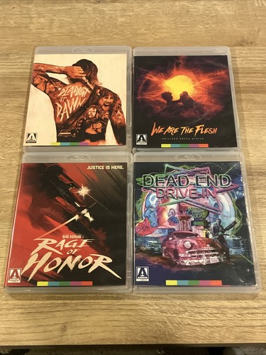 Lot Of 4 Arrow Video Blu Rays Horror Action: Deadbeat Dawn Dead End ...