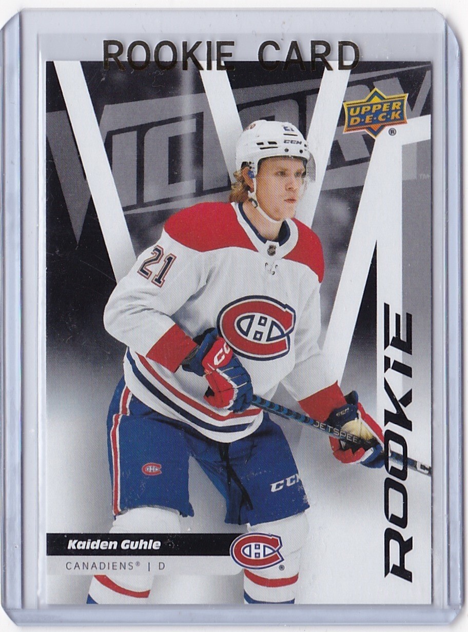 2022-23 UD Upper Deck Victory Black Kaiden Guhle Rookie Card RC #V9 Mint | eBay