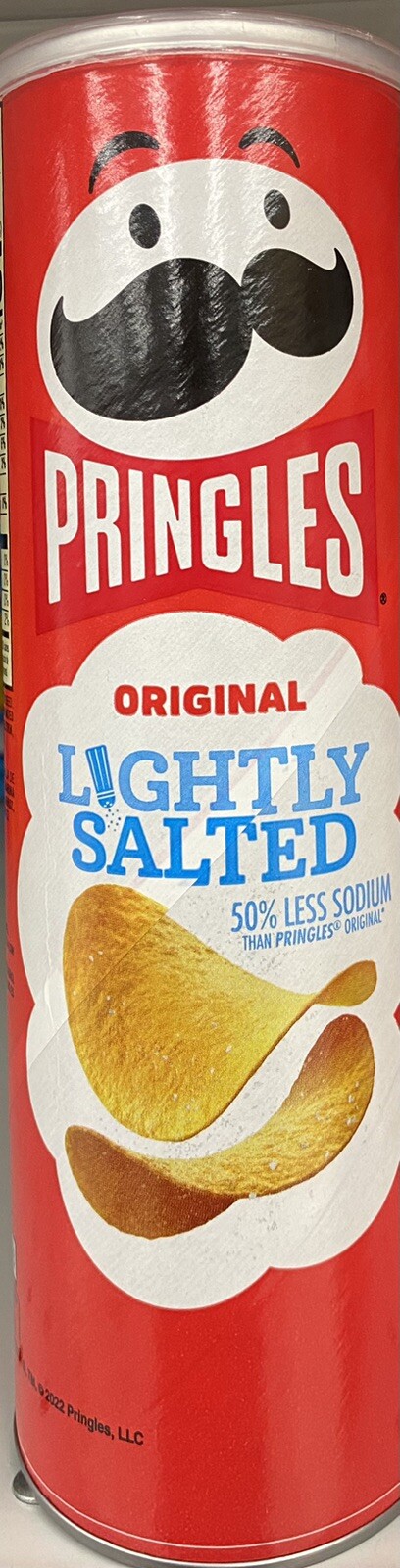 3x Pringles ORIGINAL LIGHTLY SALTED Flavored Potato Chips Crisps 5.2 oz ...