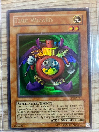Yugioh! Time Wizard MRD-065 !!Near Mint- MINT!! Super Rare | eBay