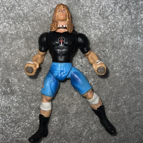 WCW Raven Grip n Flip Toy Biz Wrestling Figure Classic Superstars WWE ...