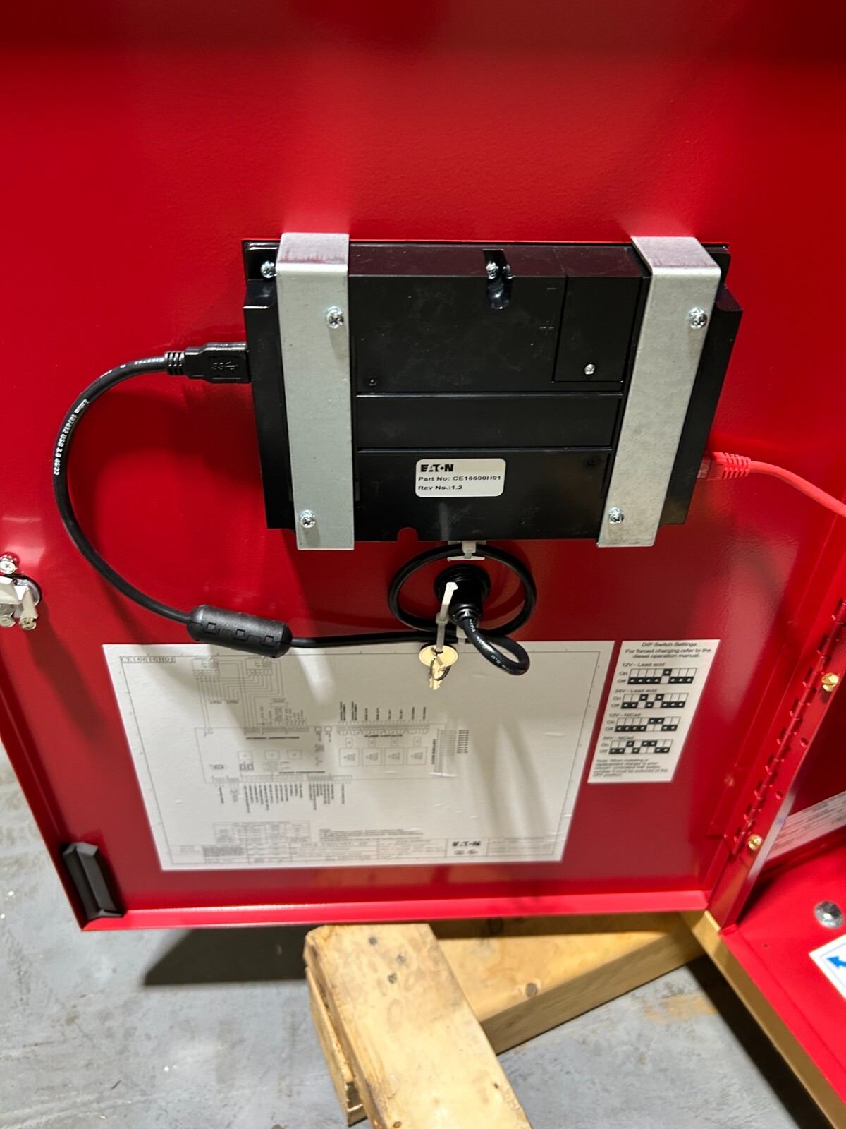 FD140 EATON DIESEL PLUS FIRE PUMP CONTROLLER 6-4 A INPUT A 12/24V 120 ...