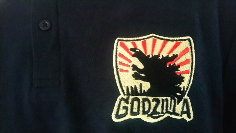 GODZILLA POLO SHIRT | eBay
