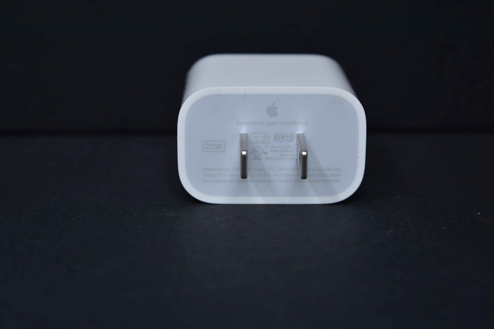Apple 20W USB-C Power Adapter Charger Cable - iPhone 13 14 15 16 Plus ...