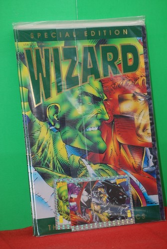 Wizard Special Edition Guide To Comics Sealed with Cards 1992 Stan Lee ...