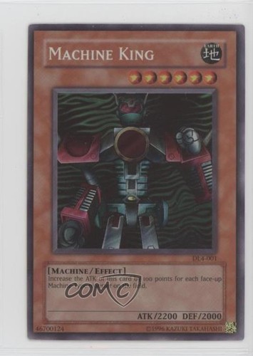 Machine King YuGiOh Upper Deck Duelist League Promo #DL4-001 2002 | eBay UK