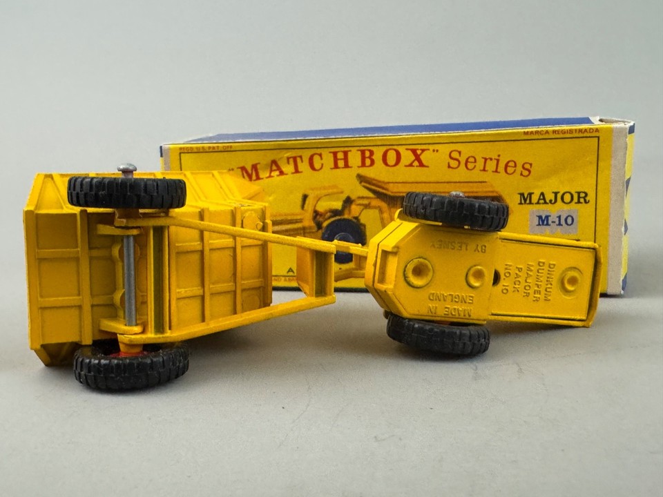 Matchbox Lesney Major Pack M-10 Whitlock Dinkum Dumper w/Repro Box | eBay