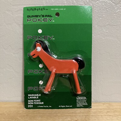 Gumby’s Pal Pokey Figure Vintage Superflex New Sealed in Package 201 ...