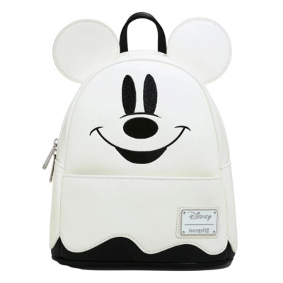 LOUNGEFLY DISNEY MICKEY MOUSE BOO GLOW IN THE DARK GHOST BACKPACK ...