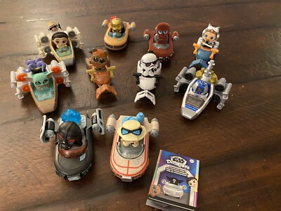 DISNEY STAR WARS DOORABLES GALACTIC CRUISERS FULL SET | eBay