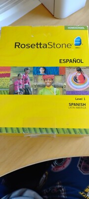 Rosetta Stone Español Spanish [Latin America] Level 1 Homeschool ...