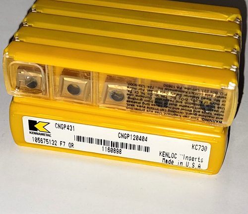 CNGP 431 KC730 KENNAMETAL *** 10 INSERTS *** GENUINE *** 120404 | eBay