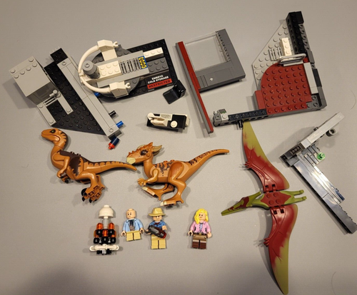 Lego Jurassic Park World Lego Set 75932 Incomplete w/Extra Dinosaurs | eBay