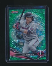 Jose Miranda Baseball Trading Card Checklist