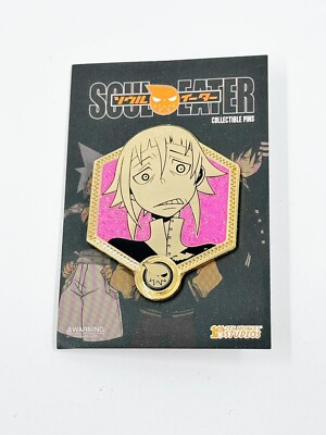 NEW Soul Eater Crona Golden Glitter Portrait Enamel Pin Anime Manga ...
