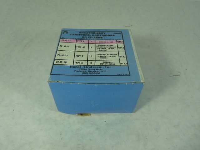 Racal 22-10-27 Replacement Filter Cartridge NOP for sale online | eBay