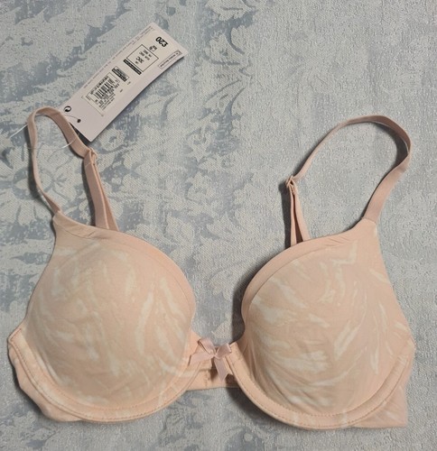 Marks & Spencer M&S Body underwired light pink mix plunge bra size 30C ...