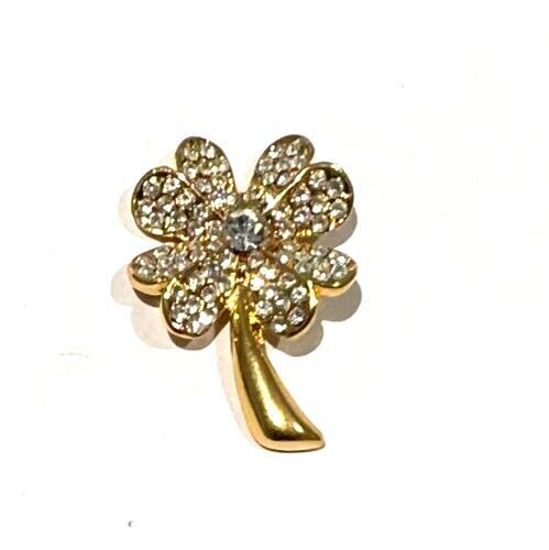 2X Rhinestone Brooch Pin (Tack Pin) - Elegant Lapel Pin for Shirts ...