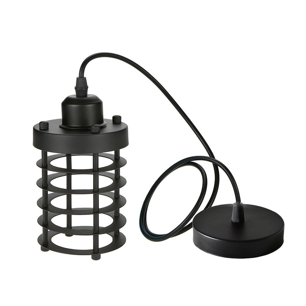 Industrial Fitting Cage Ceiling Pendant Light Retro Loft Style Lamp ...