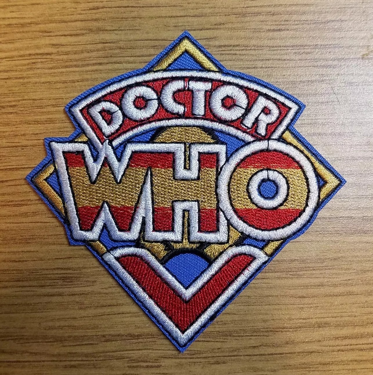 Doctor Who Diamond Logo Patch 3 3/4 inches wide | eBay