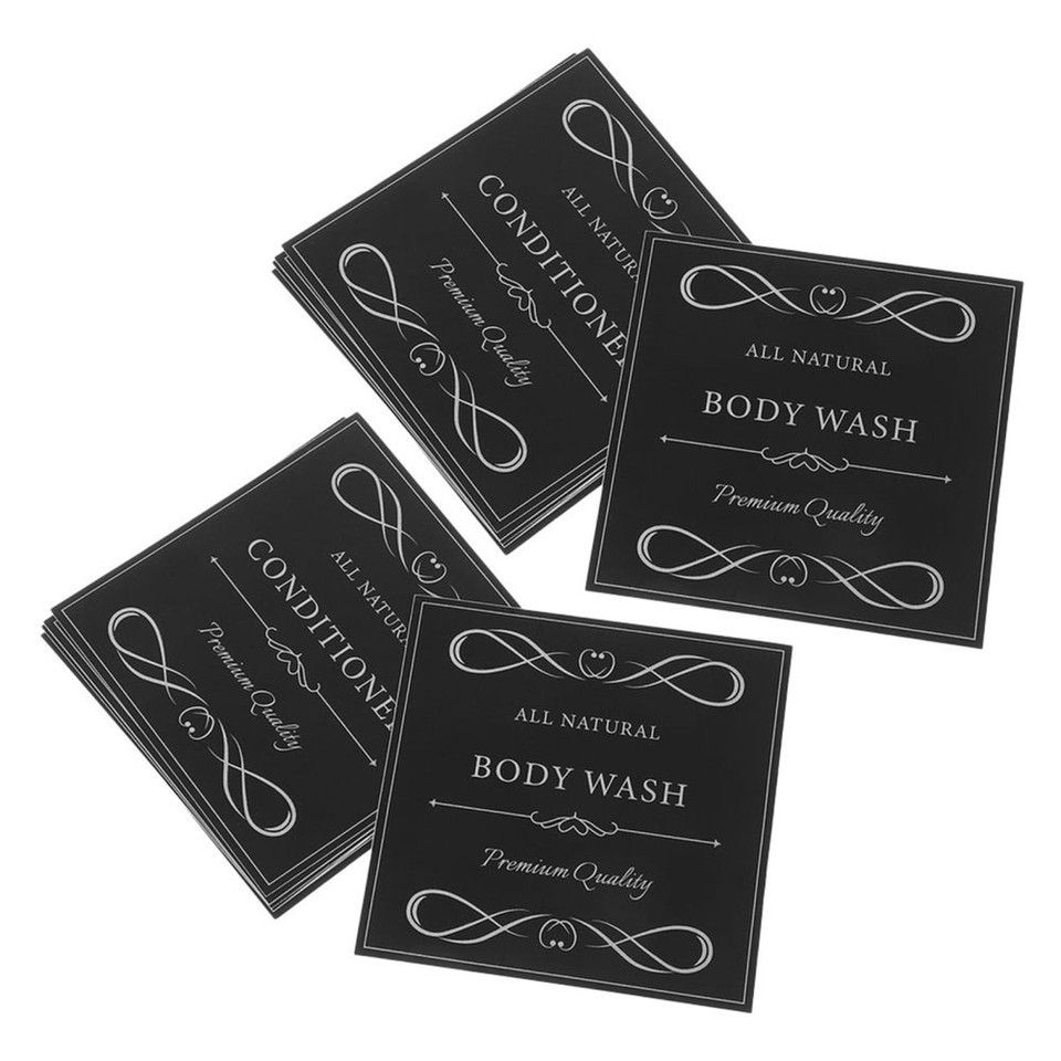 30 Pcs Soap Bottle Label Sticker Stickers Waterproof | eBay Australia
