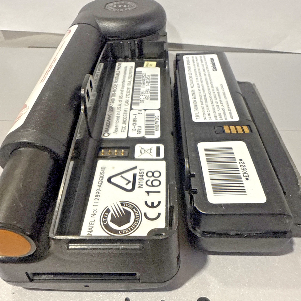 Qualcomm Globalstar GSP-1600 Tri-Mode Satellite Phone w/ Batteries | eBay