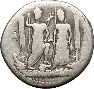 Roman Republic Rome 75BC Roma Liberty Venus Cupid Ancient Silver Coin ...