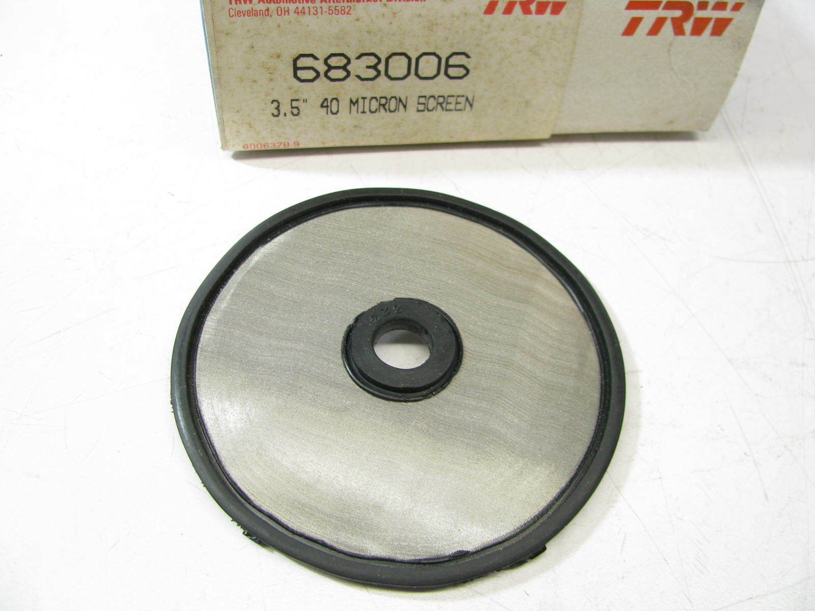 TRW 683006 Oberg 3.5" Filter 40 Micron Filter Screen for sale online | eBay