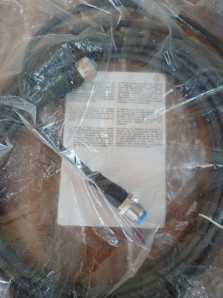 SICK YF2A15-050UB5M2A15 Cord Set 2096010 Connection Cable M12, 5m ...