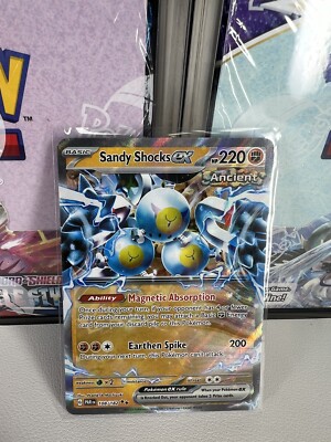 Pokémon TCG Sandy Shocks ex Paradox Rift 108/182 Holo Double Rare | eBay