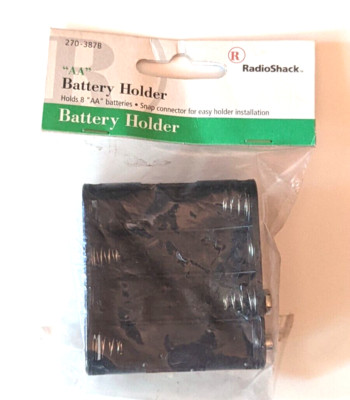Radio Shack Battery Holder 270-0387, Holds 8 AA Size Batteries NOS | eBay