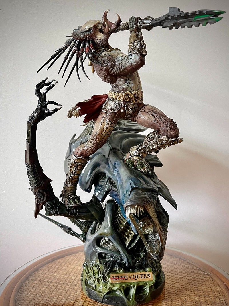 Xenomorph King Figurine Alien Predator Figurine Collection NYCC 2017