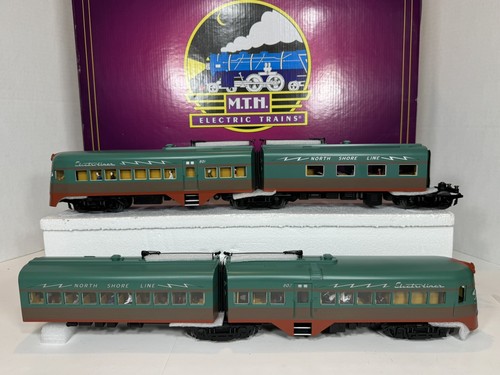MTH 20-2783-1 North Shore Line 4-car electroliner set w PS 2.0 BCR NIB ...