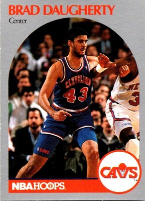 Brad Daugherty 1990-91 NBA Hoops #73 Cleveland Cavaliers | eBay