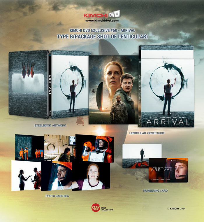 [USED] Arrival BLU-RAY Steelbook Limited Edition - Lenticular / WeET | eBay