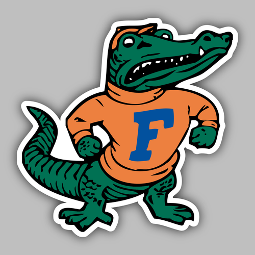 University of Florida Sticker/Decal -NCAA College Football-Gators ...