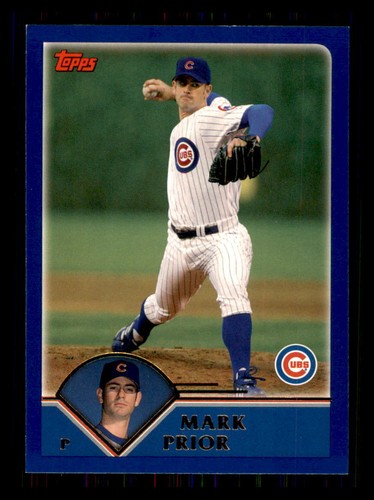 2003 Baseball Topps Mark Prior Chicago Cubs #10 | eBay