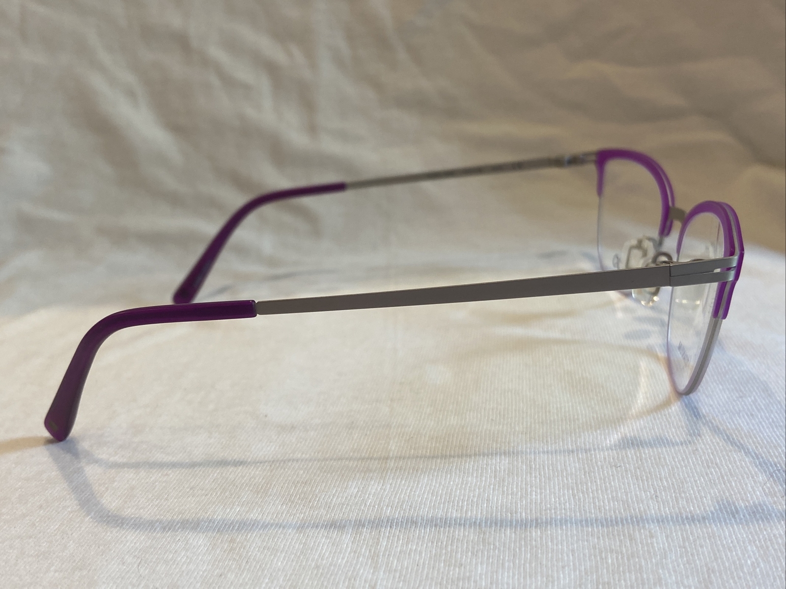 Modo Titanium Model 4078 47[]21-138 DPUR Eyeglasses Frames | eBay