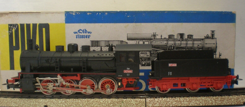 Vintage Piko HO BR55 Steam Locomotive & Tender O.V.P. Good Working ...