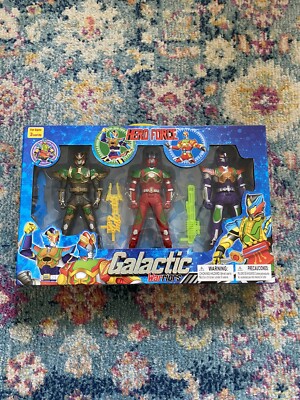 Hero Force Galactic Warriors Playset | eBay