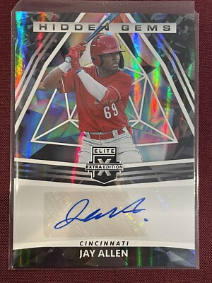 Jay Allen 2022 Elite Extra Edition Hidden Gems AUTO Autograph RC ...