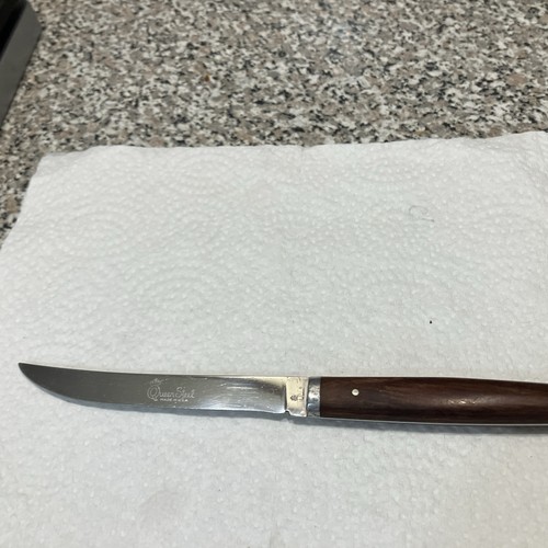 Vintage 1976 Queen Steel USA Fixed Blade (Steak) Knife | eBay
