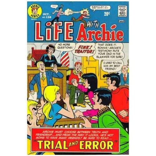 Life with Archie #138 - 1958 series Archie comics Fine minus [v% | eBay