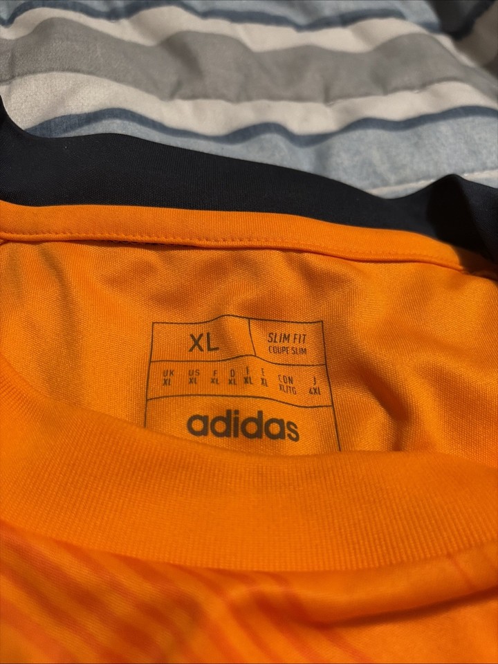 Adidas Real Madrid 24/25 Away Kit | Orange Fan Version (READ ...