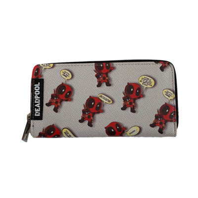 Marvel Comics Deadpool Zip Around Clutch Wallet | eBay