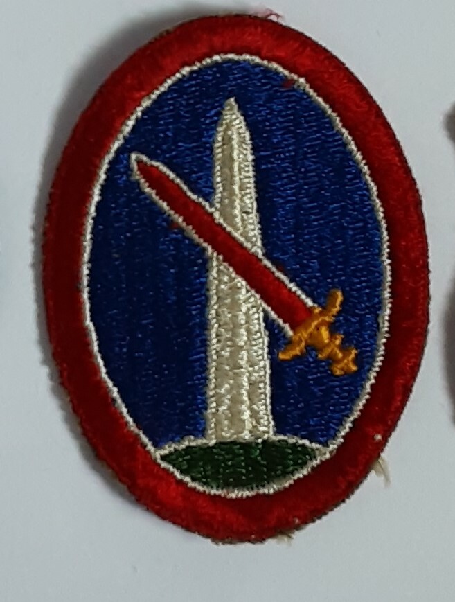 Original Military District of Washington (MDW) SSI Patch | eBay