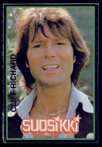 Cliff Richard - sticker from Finland Suosikki Magazine | eBay